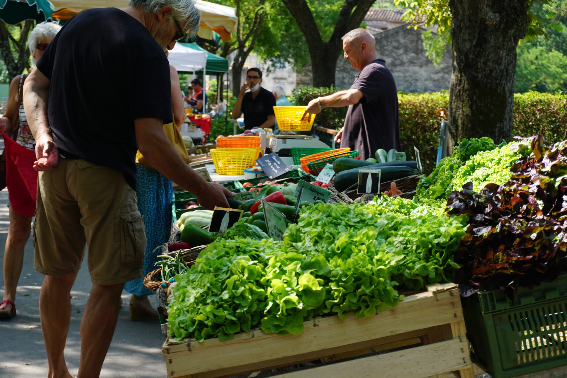 Le marché de Ganges - Sud Cévennes